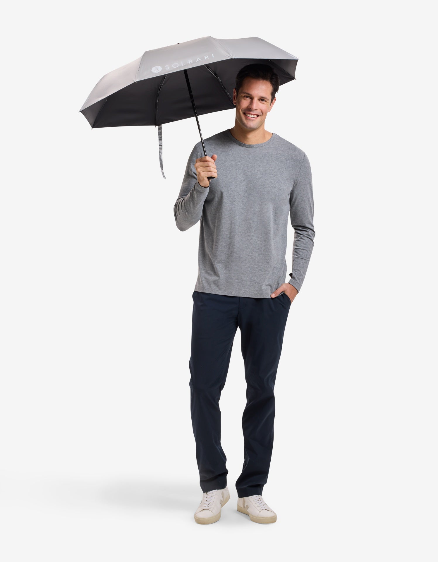 Sun Protective Compact Umbrella UPF 50+ for Men | Handheld Sun Umbrella ...